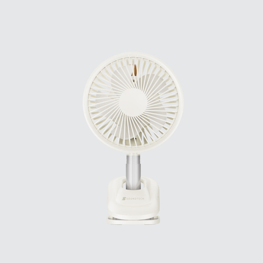 SOUNDTECH SF-02 Multi-purpose Rechargeable Oscillating Clip Fan
